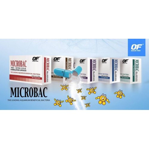 Bacterii benefice acvariu Microbac 1 capsula ( 100 litri apa )